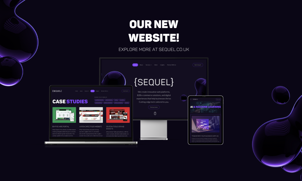 Introducing Our New Website: A Fresh Chapter for Sequel — Insights — Sequel Agency